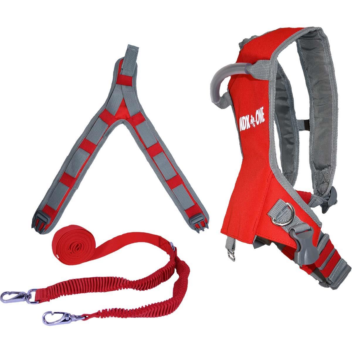 MDXONE The Static Kids Ski Harness (with 9' static rope) | WinterKids